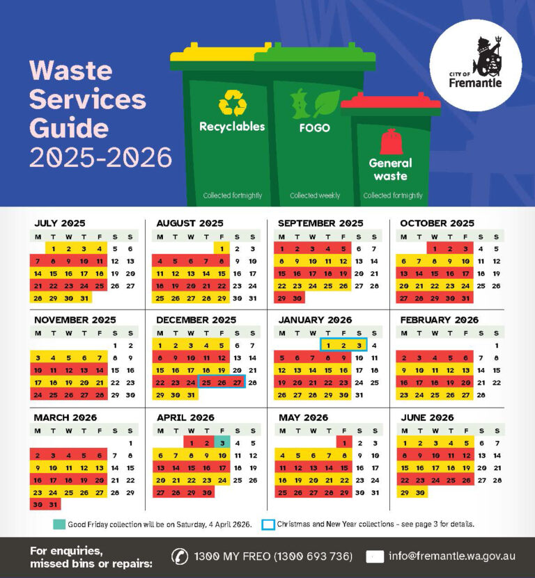 Bin collection - City of Fremantle